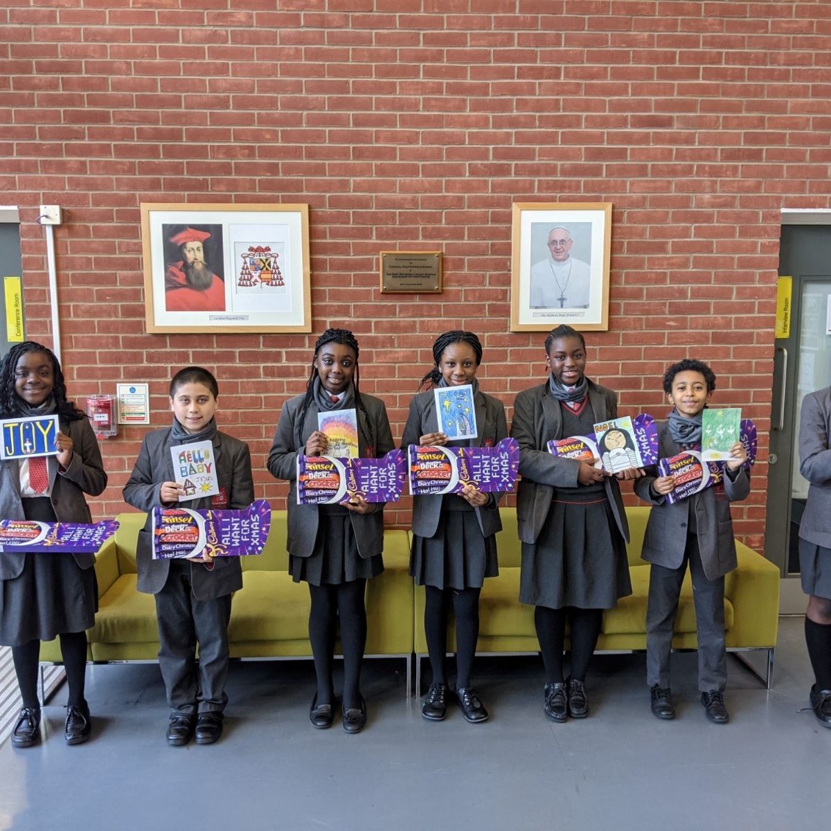 Cardinal Pole Catholic School - Year 7 Christmas Card Competition